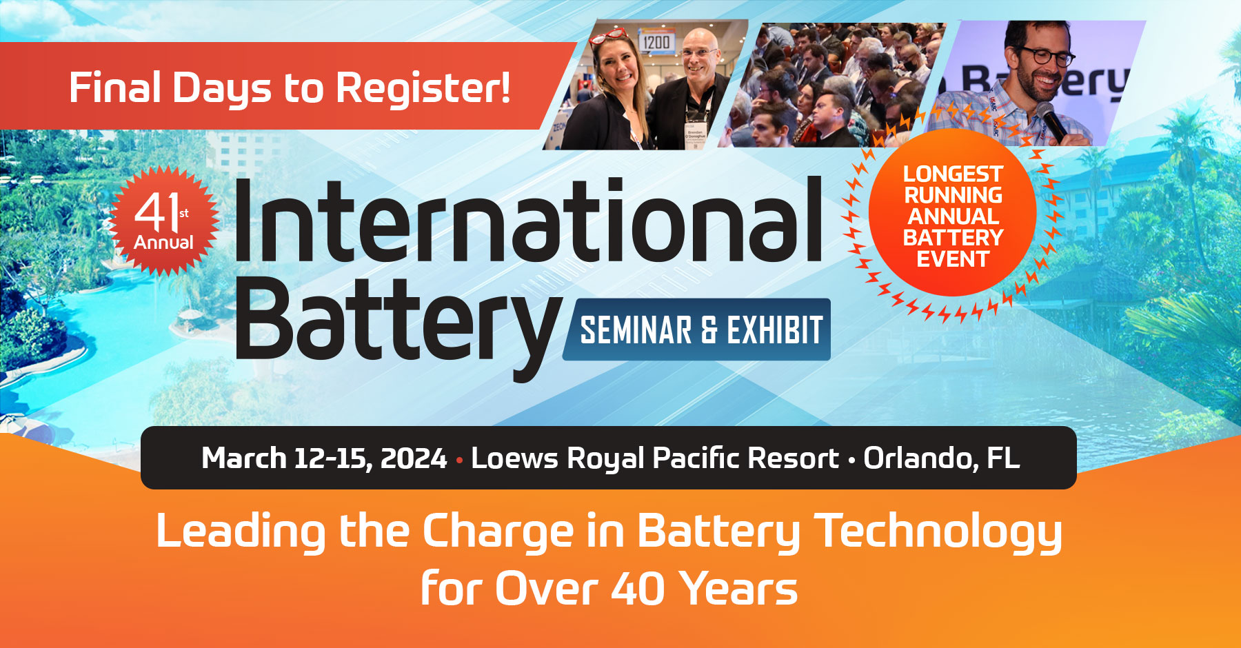 International Battery Seminar & Exhibit - 2024 Archive